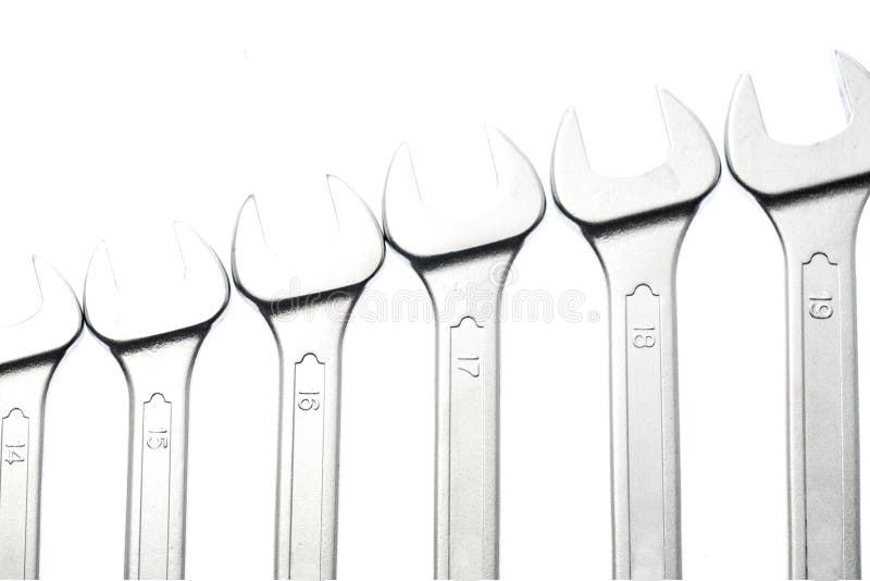 Wrench and stock photo. Image of tool, group, wrench - 44395118