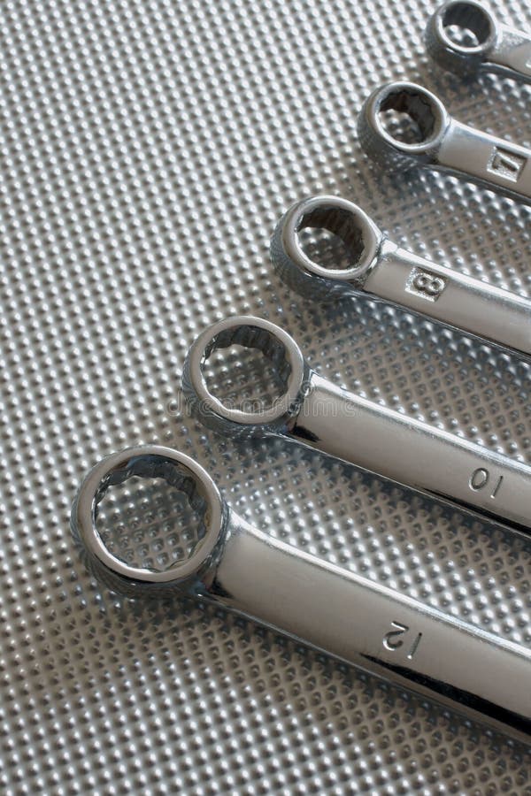 Wrenches or Spanners stock image. Image of line, engineer - 43241189