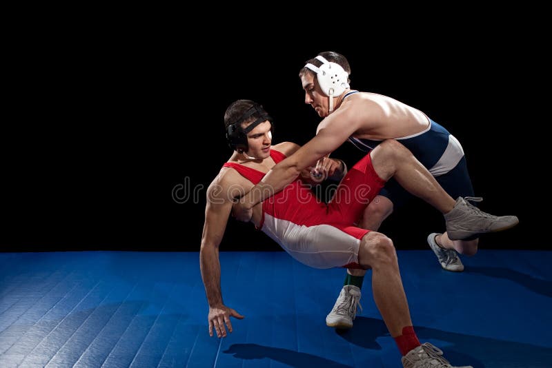 Wrestling stock photo. Image of opponents, caucasian - 17623088