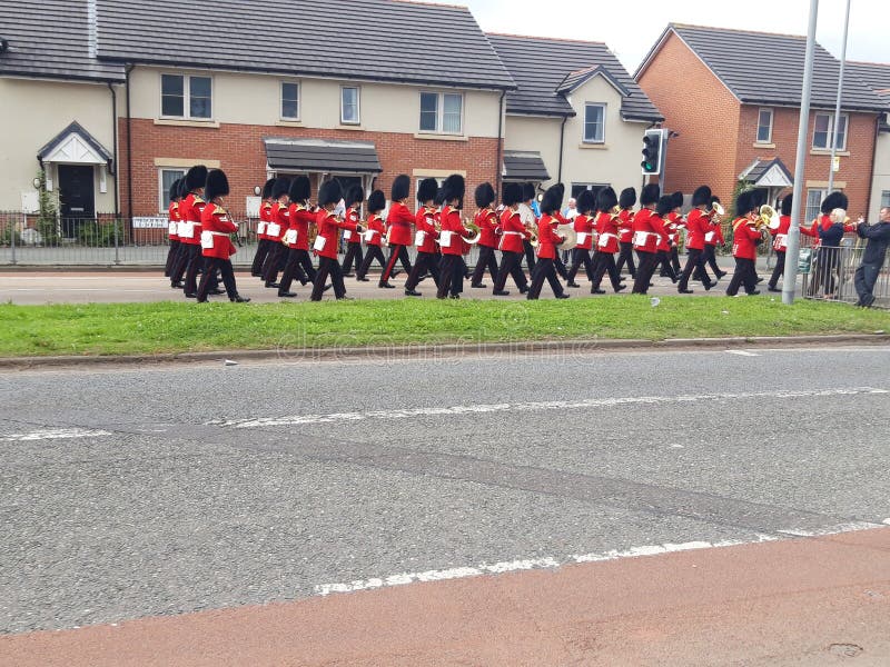 Wrexham editorial photo. Image of army, barracks, soldiers - 159445806