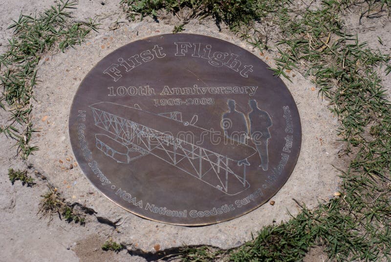 Wright Brothers National Memorial in Kitty Hawk North Carolina ...