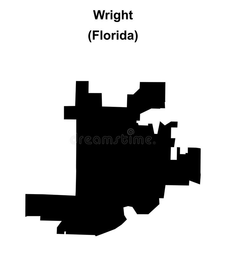 Wright Outline Map Stock Illustrations – 162 Wright Outline Map Stock ...