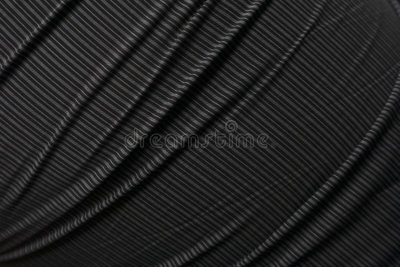 Wrinkle Black and White Fabric with Line Pattern Stock Image - Image of ...