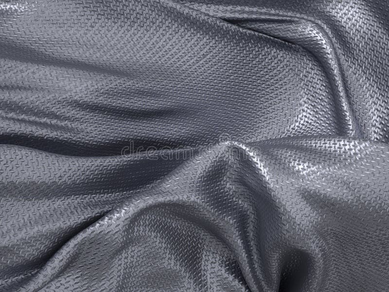 Wrinkle Patterned Metal Background Stock Illustration - Illustration of ...