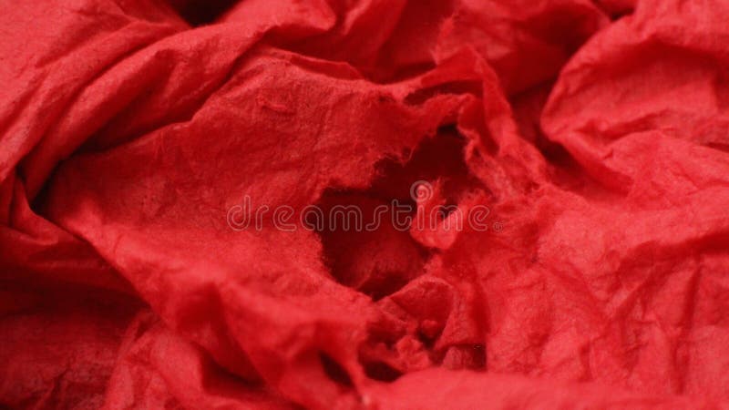 Texture and Pattern of Wrinkled Red Paper for Background Stock Image ...