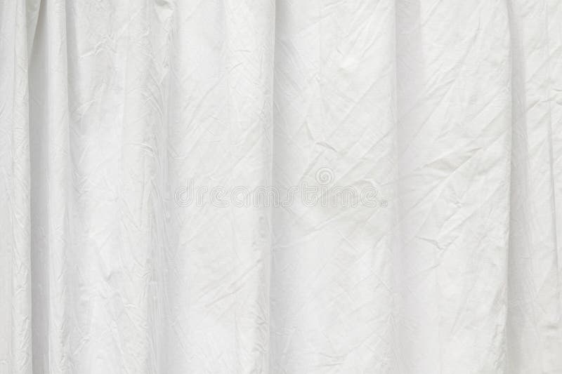 Wrinkle White Fabric Folding Texture Detailed Stock Image - Image of ...
