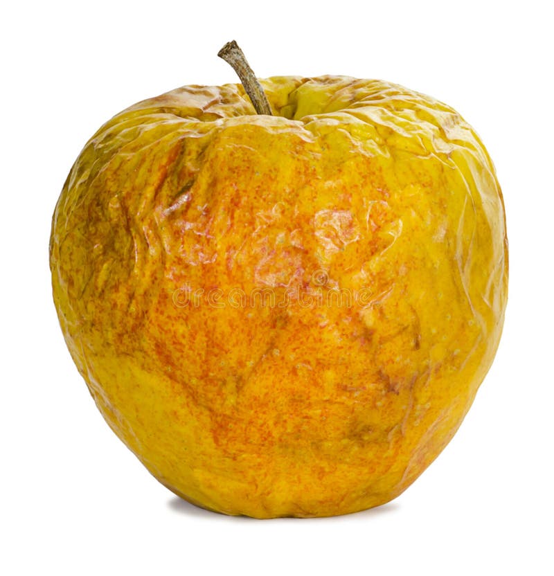 Wrinkled apple stock image. Image of abstract, autumn - 61983265