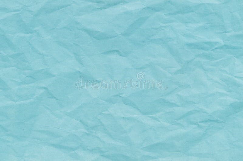 Wrinkled Blue Paper Texture Background Stock Image - Image of surface ...