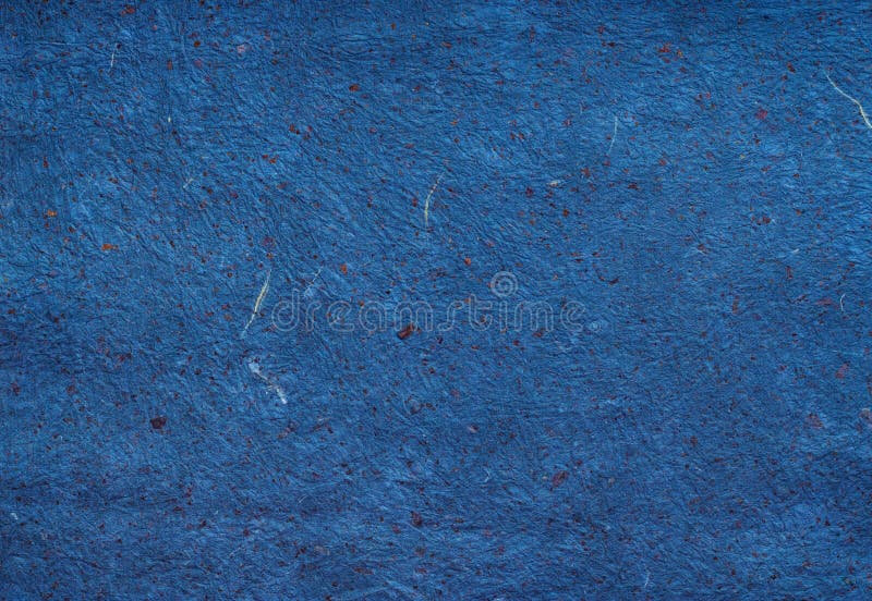 Wrinkled Deep Blue Paper Texture with Embedded Copper Flecks Stock ...
