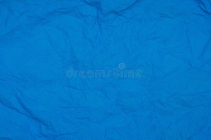 Wrinkled Embossed Closeup Napkin Texture. Classic Blue Background Stock ...