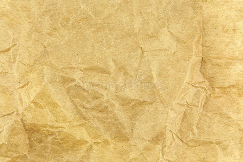 Wrinkled Old Paper Full Backround Texture Stock Photo - Image of ...