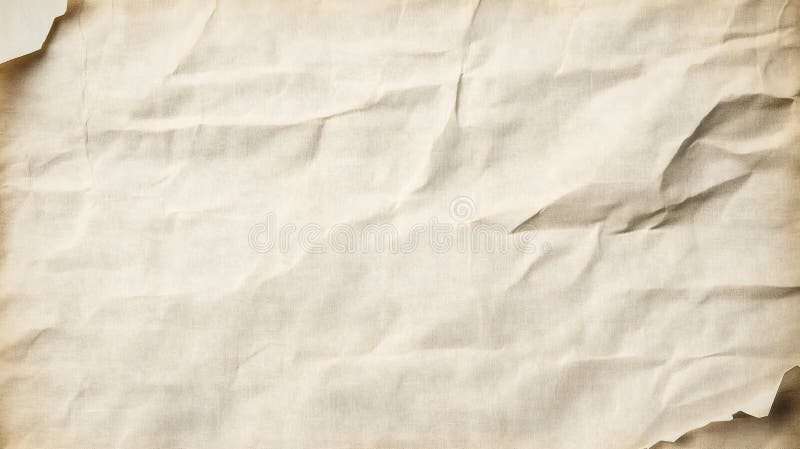 Wrinkled Old Paper Texture with Vintage Aged Look and Soft Tones_3 ...