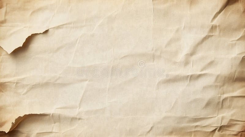 Wrinkled Old Paper Texture with Vintage Aged Look and Soft Tones_1 ...