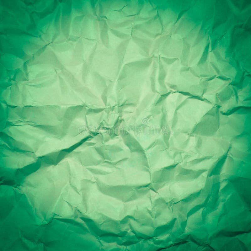Wrinkled Paper, Used As Background Stock Illustration - Illustration of ...