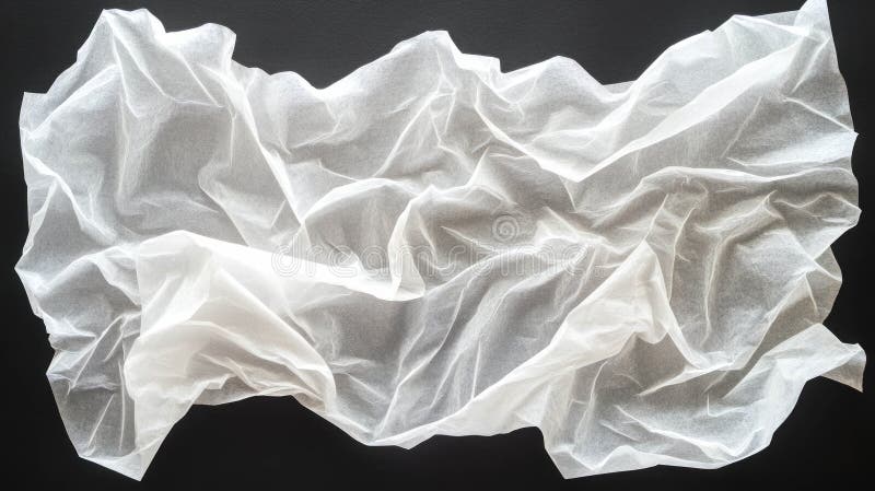 Wrinkled Parchment Paper Texture with Translucent Effect for Creative ...