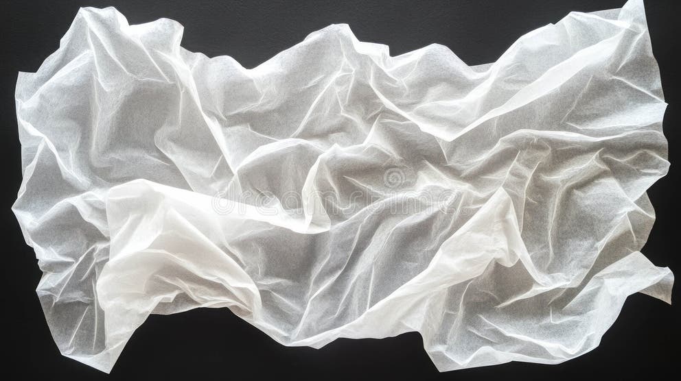 Wrinkled Parchment Paper Texture with Translucent Effect for Creative ...