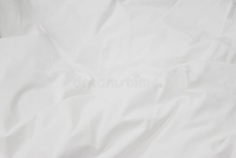 Wrinkled Sheet Paper White and Empty Space for Text Background. Stock ...