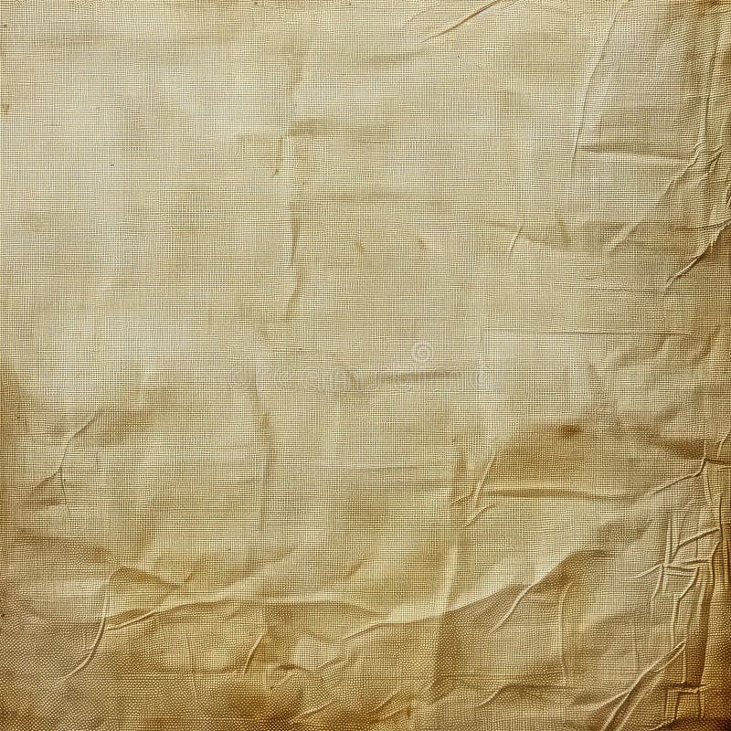 Wrinkled and Stained Beige Fabric Texture Stock Illustration ...