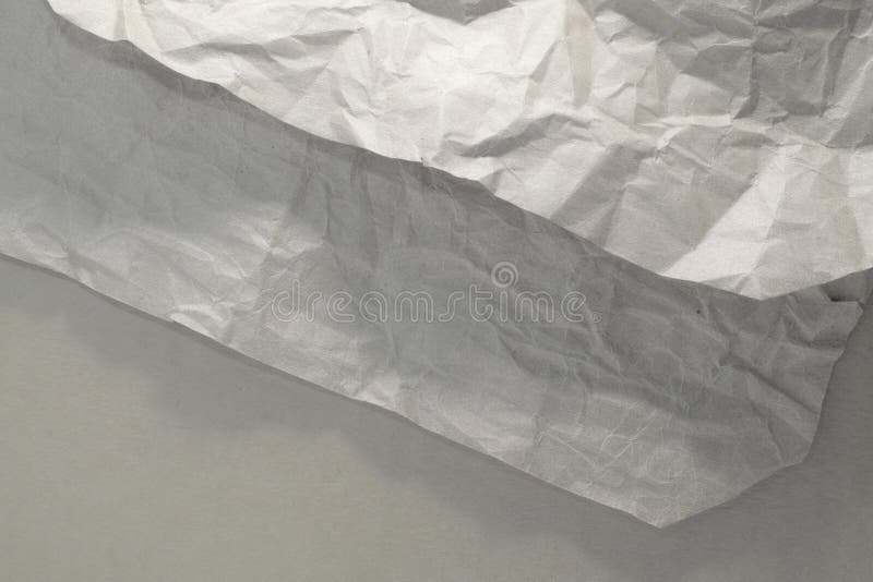 Crumpled Plane of Rough Paper Stock Photo - Image of paper, rough ...