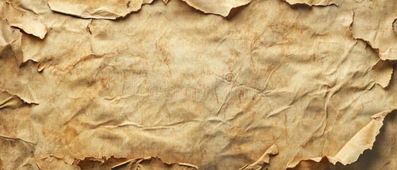Wrinkled and Tattered Old Paper Texture Stock Illustration ...