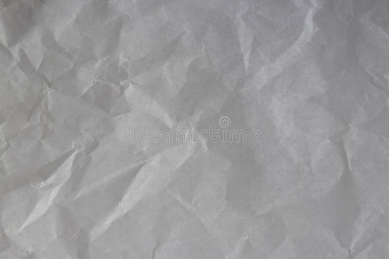 Wrinkled White Wax Wrapping Paper Texture Background Stock Photo ...
