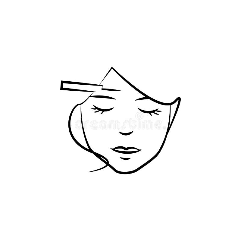 Wrinkles on the Forehead Icon. Element of Anti Aging Icon for Mobile ...