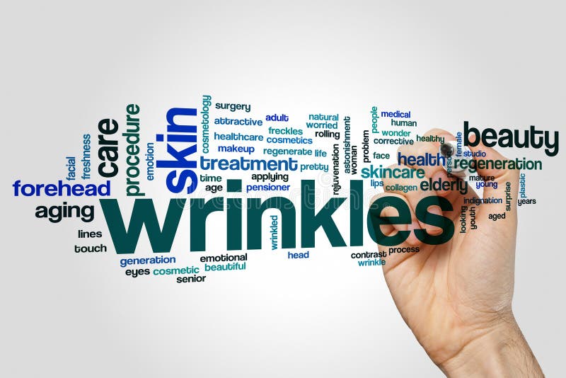 Aging wrinkles stock image. Image of female, stress, girl - 63359497