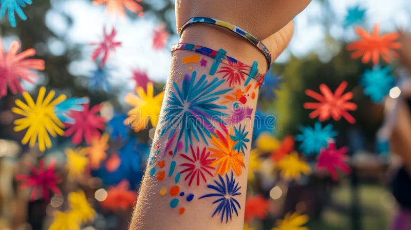 Exploding Stars in a Cosmic Color Burst Stock Image - Image of vastness ...