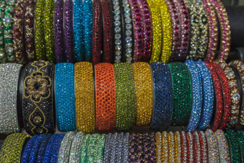 Wrist Bracelets Indian Colors Stock Photo - Image of indian, females ...
