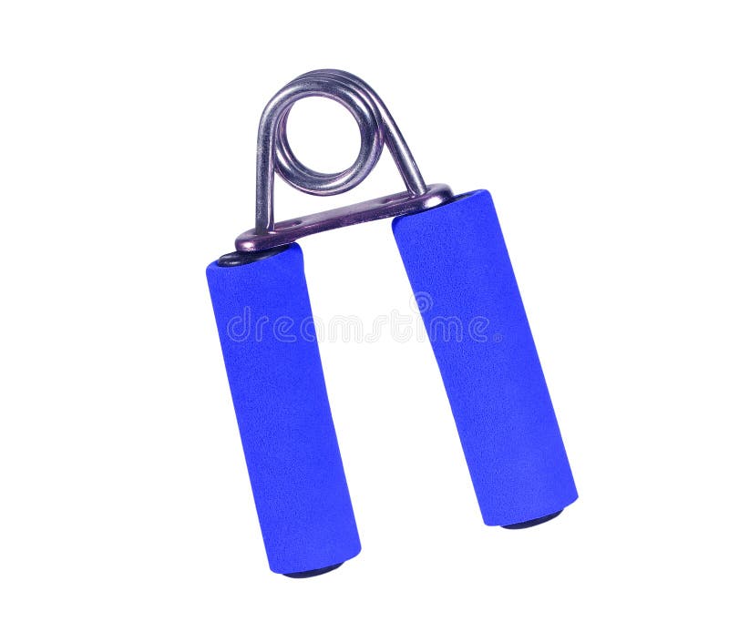 Wrist and Forearm Exercise Tool Isolated on White Background Stock ...