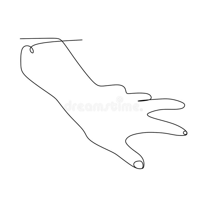 Wrist Hand Gesture Single Line Drawing. Sign and Symbol of Hand ... Wrist Hand Gesture Single Line Drawing. Sign and Symbol of Hand ...