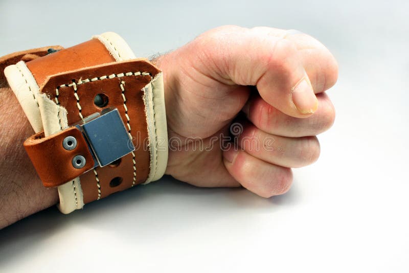 Padded wrist restraints stock photo. Image of restrain - 4519514