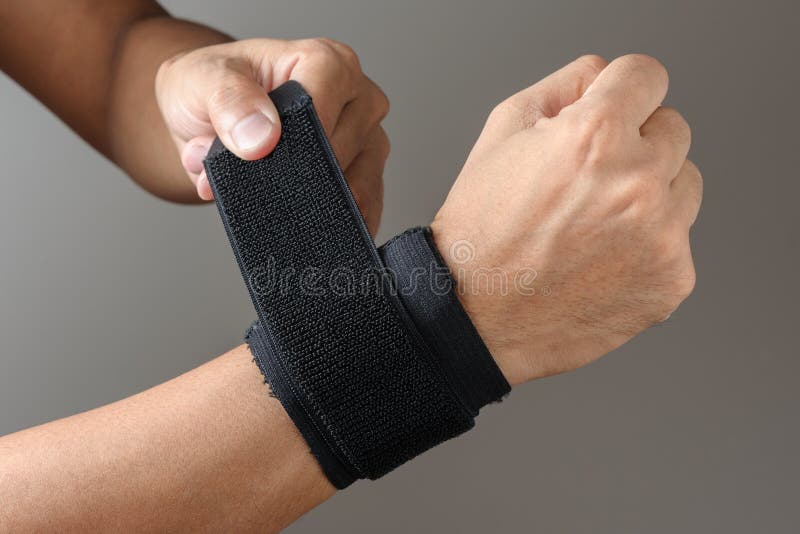 Wrist support stock image. Image of covering, elastic - 84508193