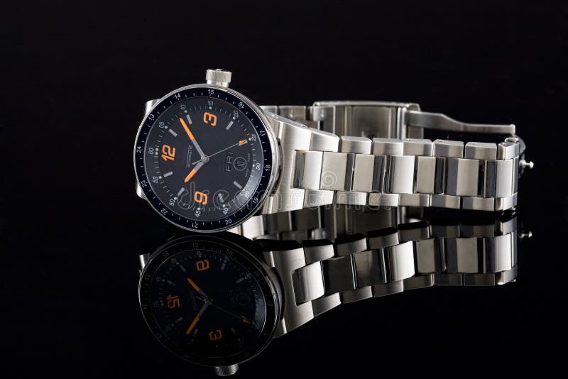 Wrist watch stock image. Image of isolated, titanium - 63497567