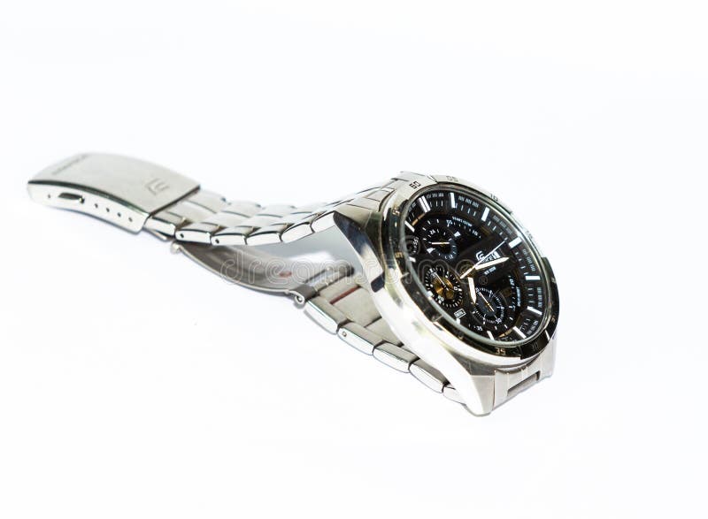 Wrist Watch for Men Isolated on White Background Editorial Photography ...