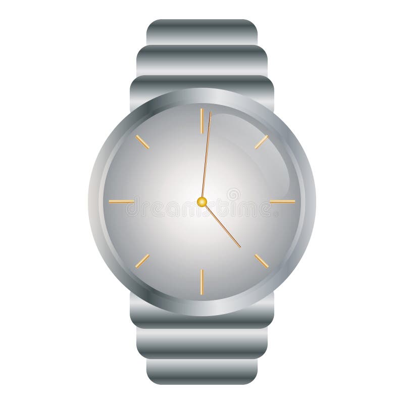 Wrist Watch. Vector Illustration Decorative Background Design Stock ...