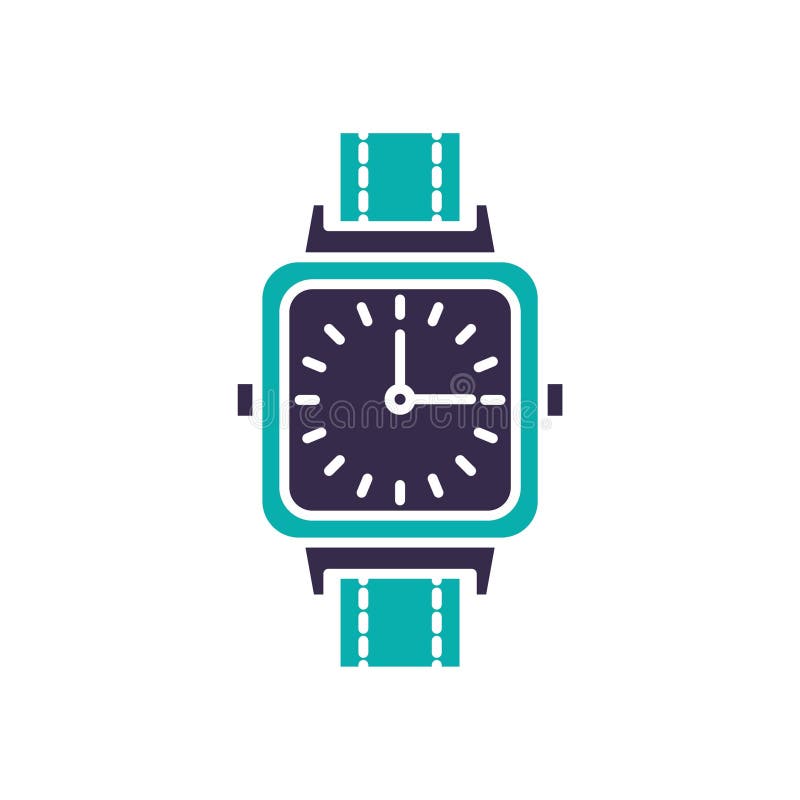Wristwatch Analog Simple Vector. Vector Illustration Decorative Design ...
