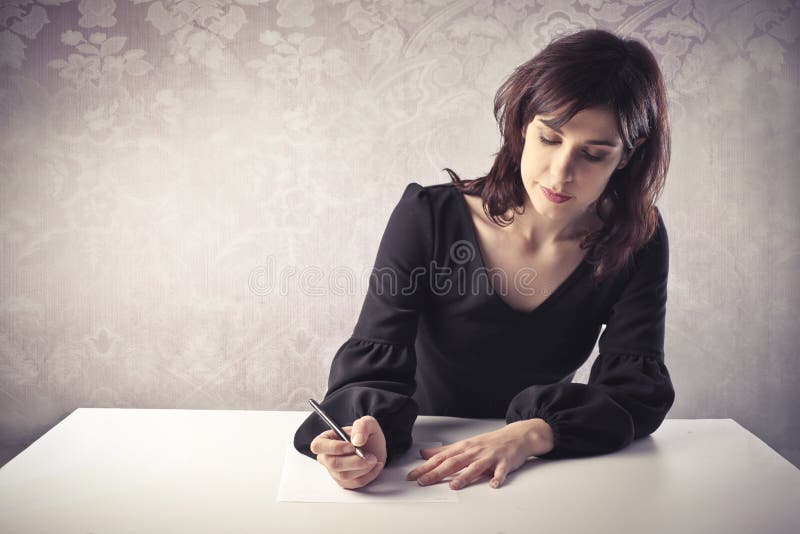 To write the letter stock photo. Image of mail, open - 14491442