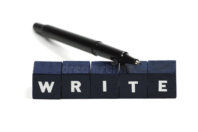 The word Write stock photo. Image of notice, word, create - 40645256