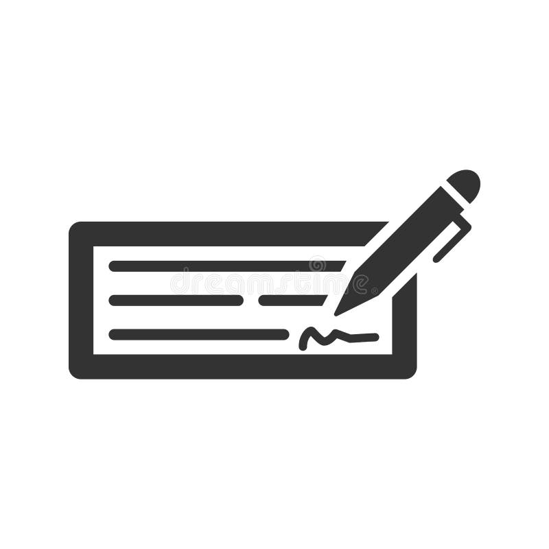 Beautifully Write the Icon Vector. Isolated Contour Symbol Illustration ...