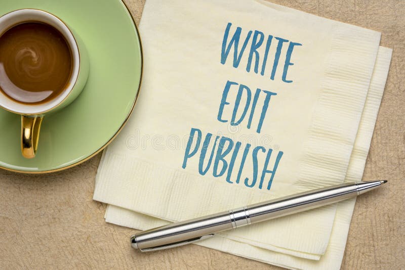 Write, Edit and Publish - Content Creating Concept Stock Photo - Image ... Write, Edit and Publish - Content Creating Concept Stock Photo - Image ...