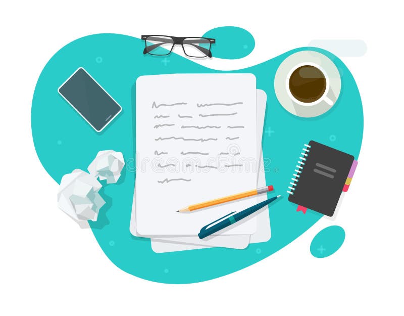 Cartoon Write Essay Stock Illustrations – 278 Cartoon Write Essay Stock ...