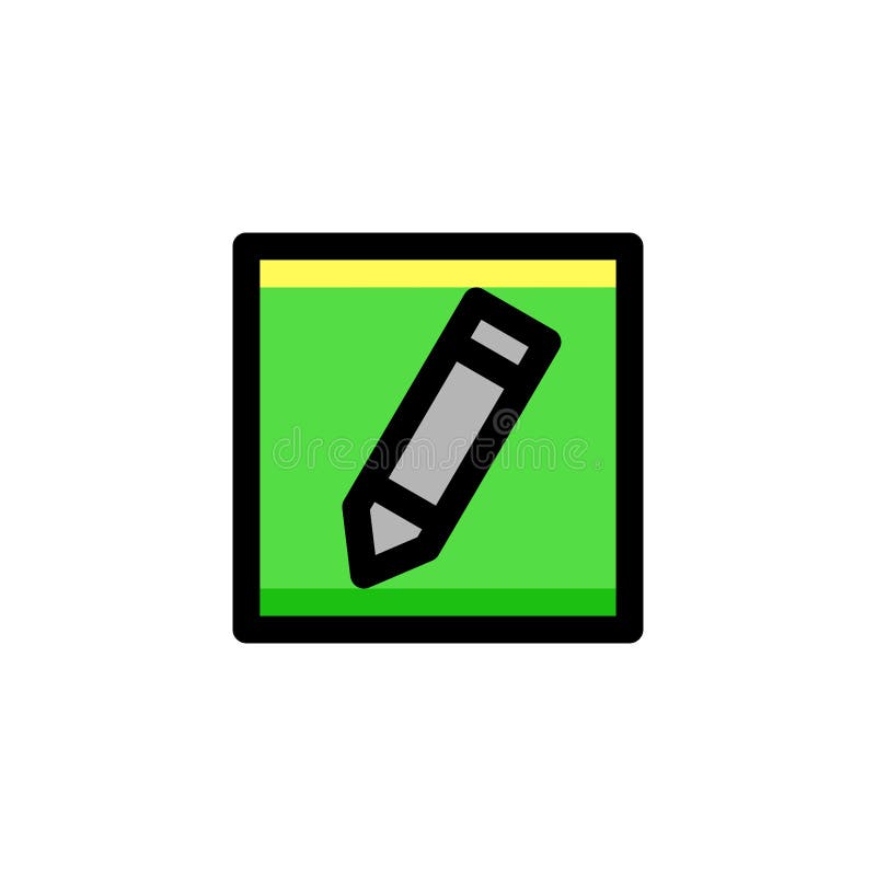 Write Icon stock vector. Illustration of writing, message - 266548510