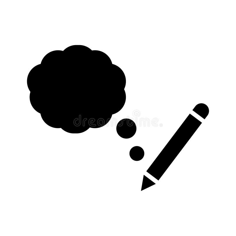 Write Icon Vector. Notes Illustration Sign. Writer Symbol. Notebook ...