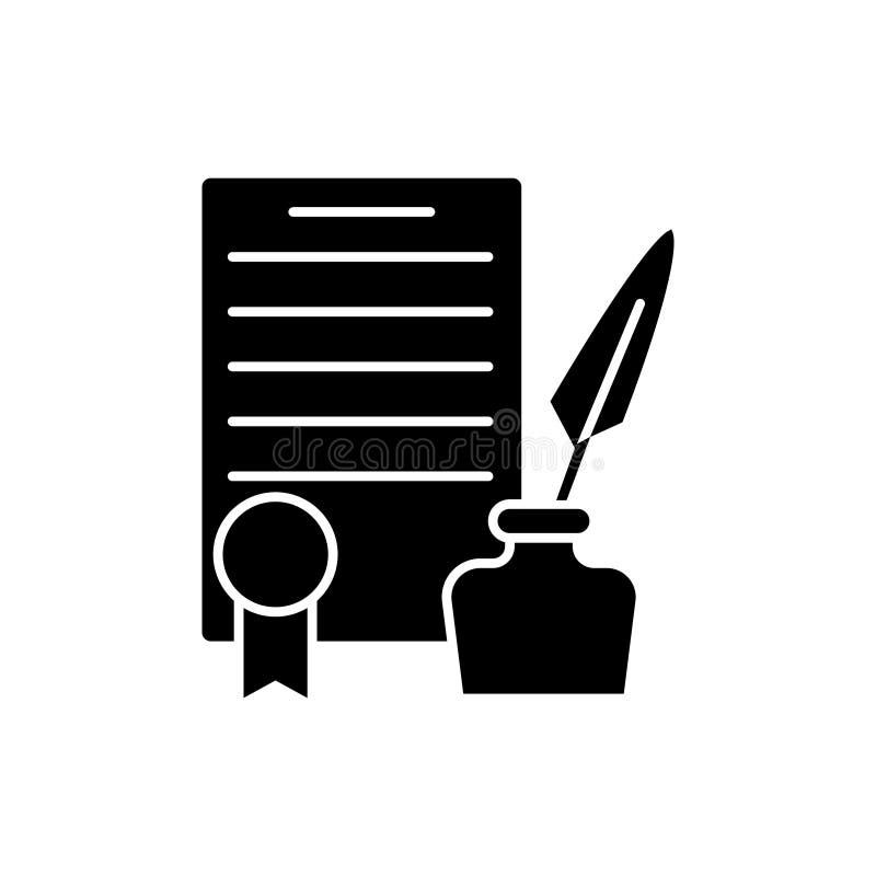 Write Icon Vector. Notes Illustration Sign. Writer Symbol. Notebook ...