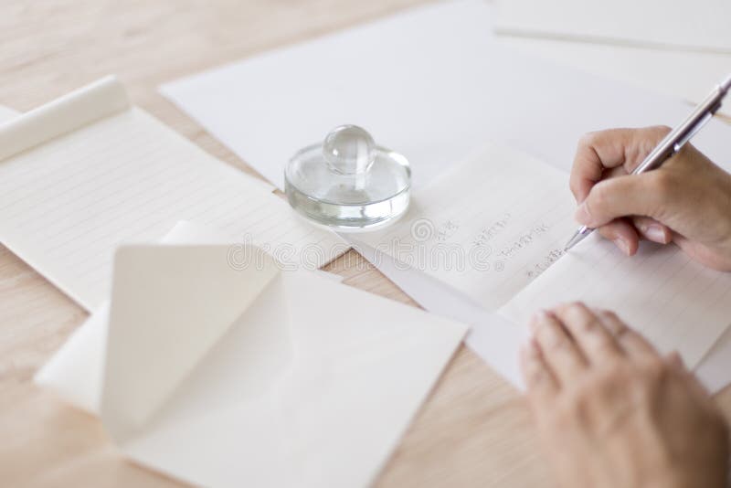 Write a letter stock image. Image of mail, message, design - 167061437