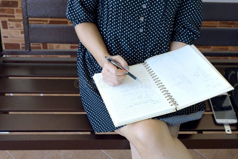 Write on note book stock photo. Image of note, document - 95140420