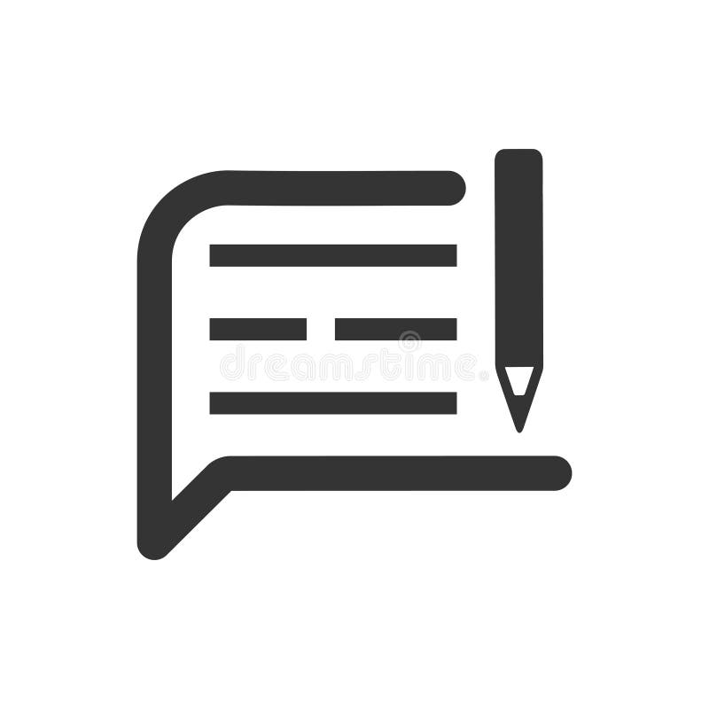 Write a Note Icon stock vector. Illustration of note - 120821580 Write a Note Icon stock vector. Illustration of note - 120821580