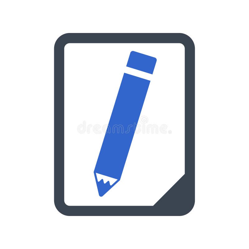 Pen, write icon stock vector. Illustration of write - 174927846