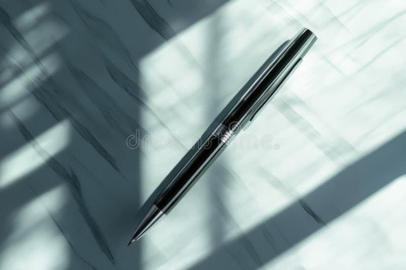 Write Note with Pen on Table and Elegant Concept Stock Illustration ...